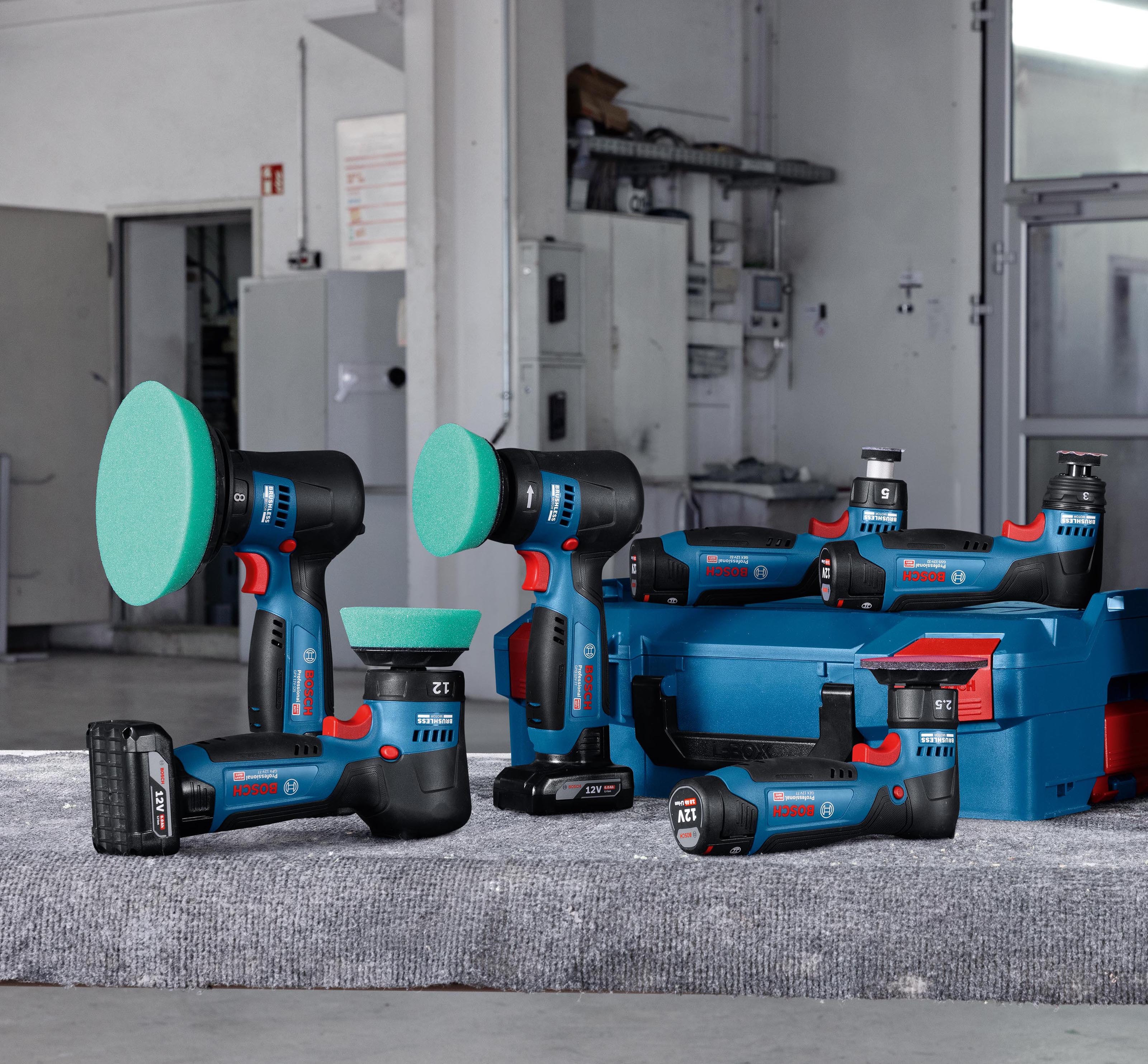 Bosch Professional : ponceuses et polisseuses 12V sans-fil compactes