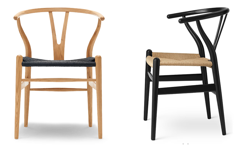 Carl Hansen & Son : chaise Wishbone design durable pour architectes