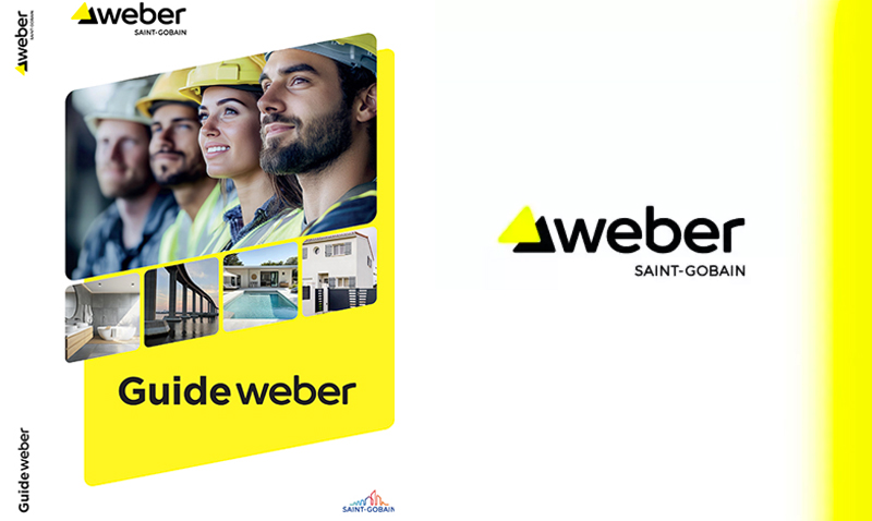 Weber : guide solutions chantiers, nouveautés BTP et nuancier façade