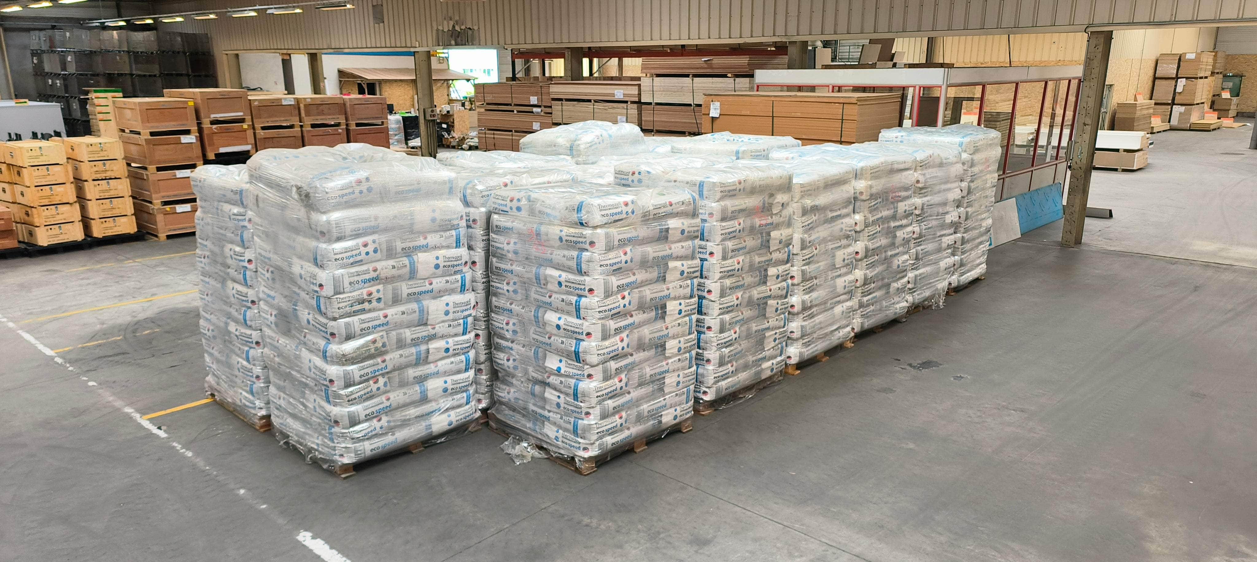 HIRSCH Isolation : isolants de déstockage pour chantier durable