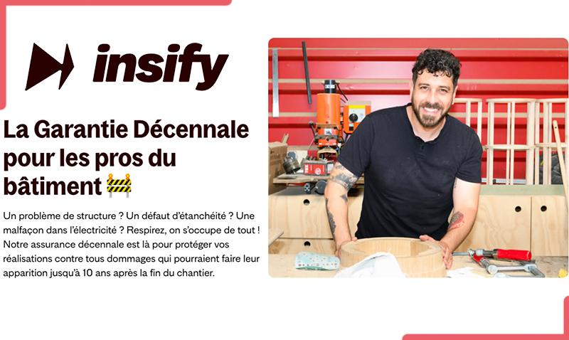 Insify révolutionne le secteur du BTP avec une assurance décennale ...