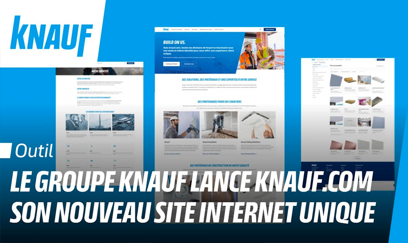 Knauf.com: Neue Website