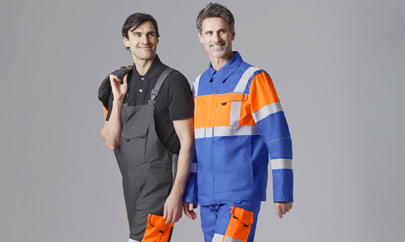 Mewa: high-visibility clothing for construction site protection