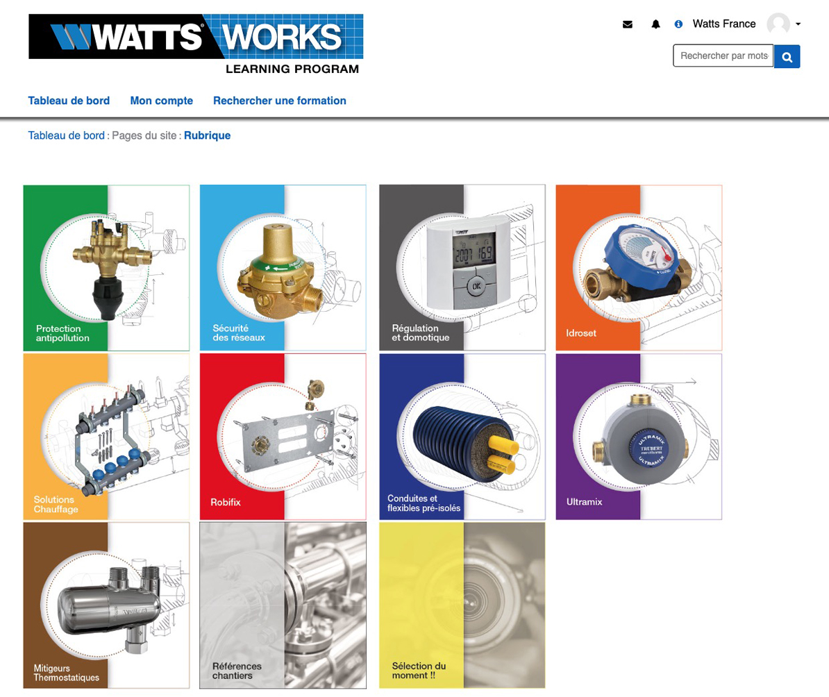 La plateforme d’e-learning Watts Works se renouvelle | Batipôle