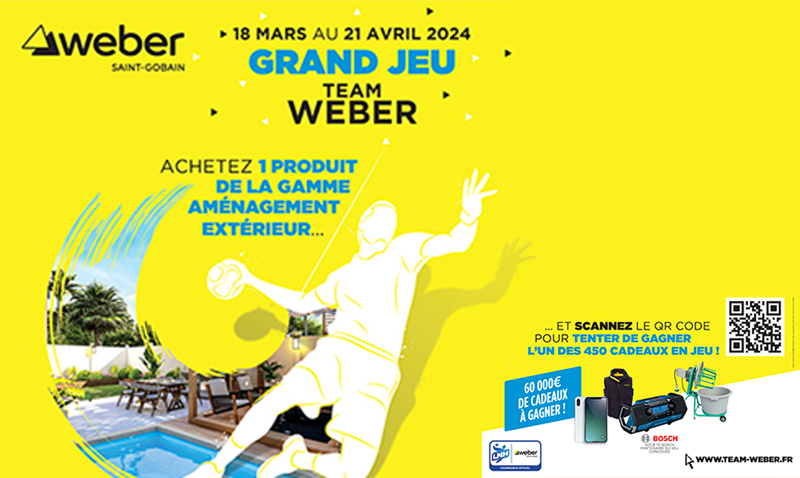Grand jeu Team Weber du 18 mars au 21 avril Weber anime les négoces et ...