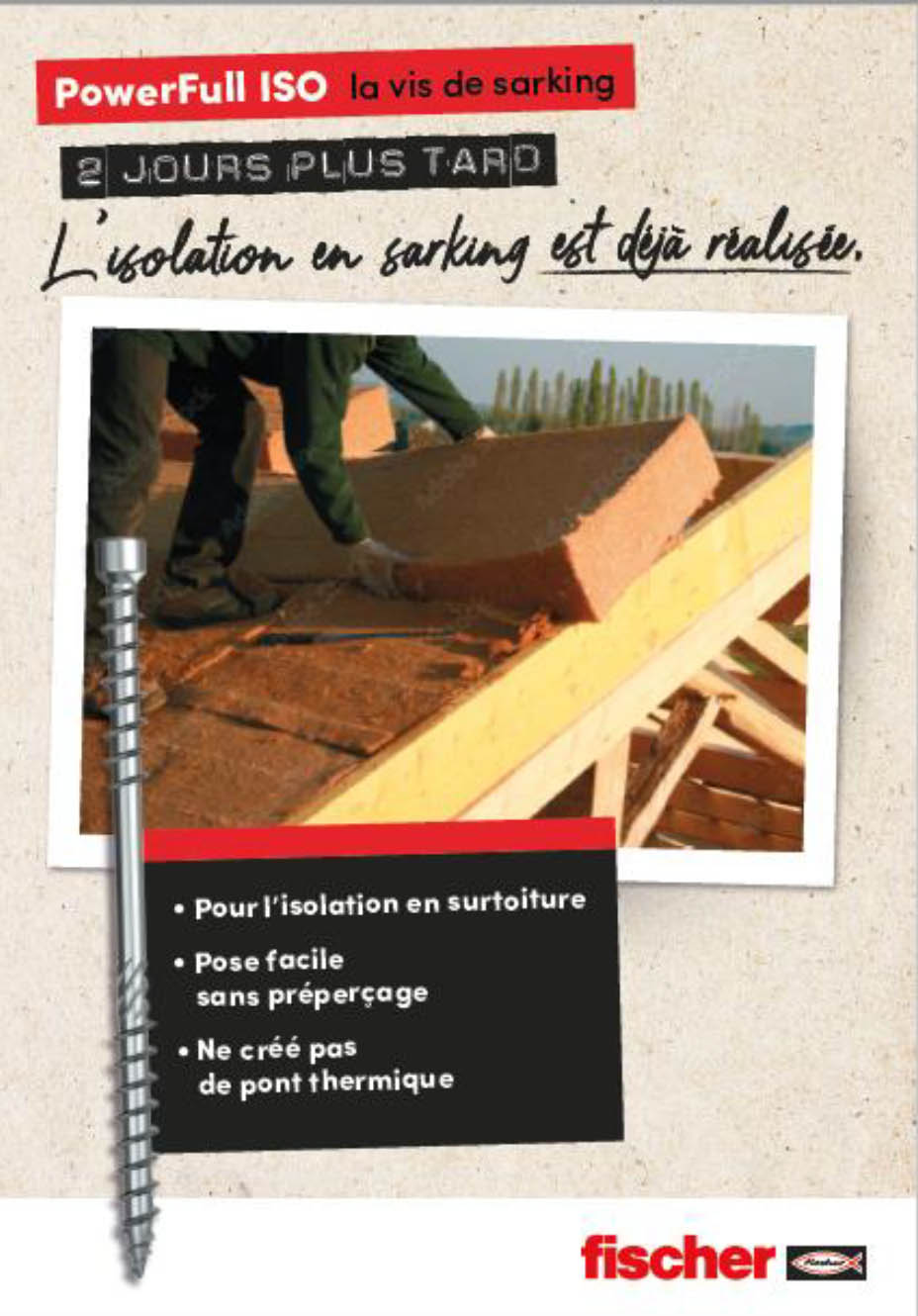 OPÉRATION VISSERIE fischer | Batipôle